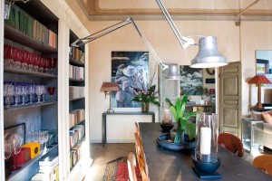 Stile vintage nella casa di Alexandra La Capria a Roma