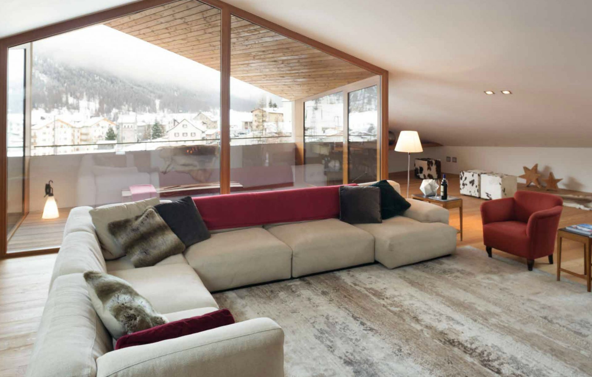 Attico in montagna spregiudicato