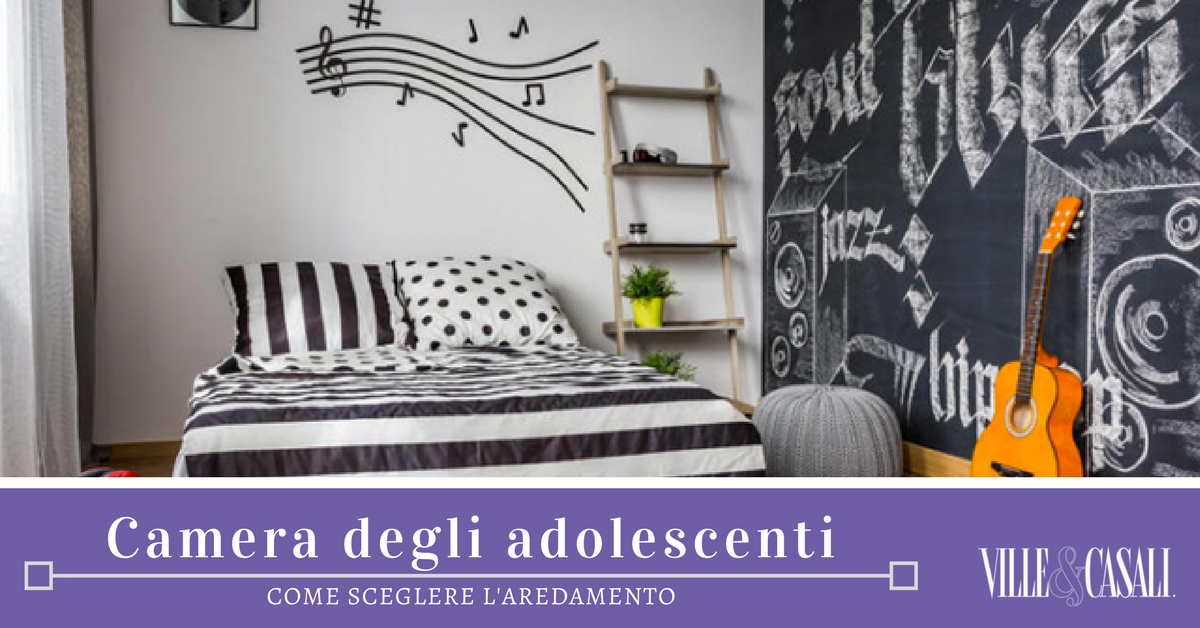 Arredare la camera degli adolescenti, consigli pratici - Ville&Casali