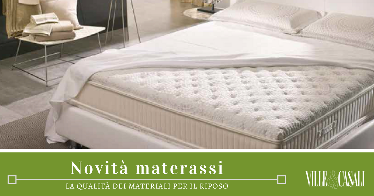I materiali che rivoluzionano la qualità dei materassi - Ville&Casali