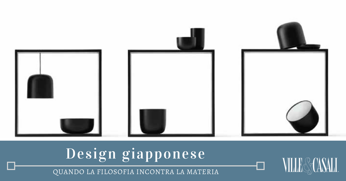 Filosofia giapponese e design: il pensiero tocca la materia - Ville&Casali