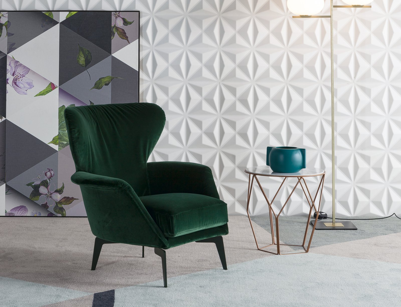 Arredare con il verde bosco - Ville&Casali